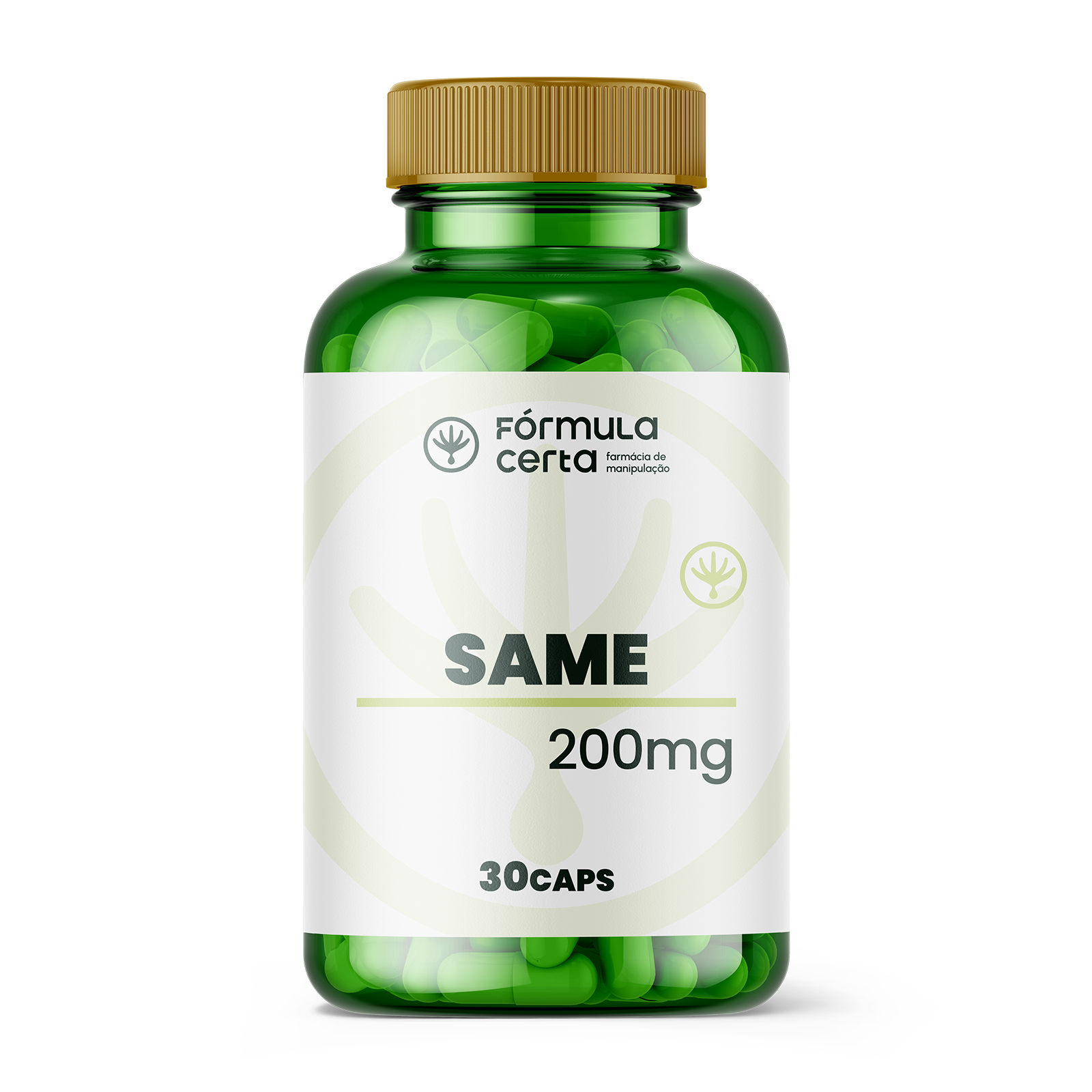 SAME 200mg - 30 cápsulas – Fórmula Certa