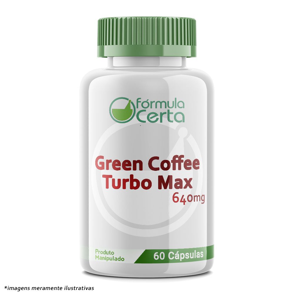 Green Coffee Turbo Max 640mg 30 Doses – Fórmula Certa